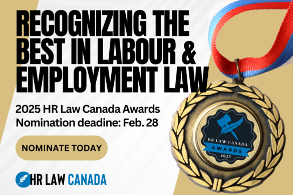 HR Law Canada launches awards program to recognize excellence in labour ...